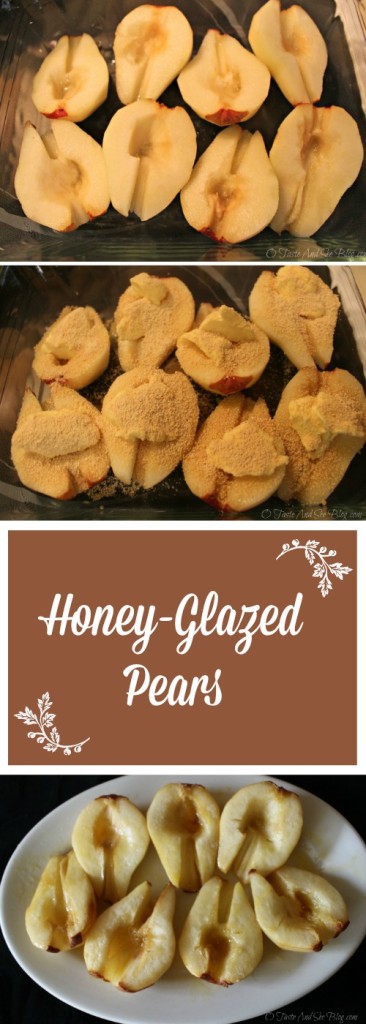 Honey Glazed Pears - O Taste and See