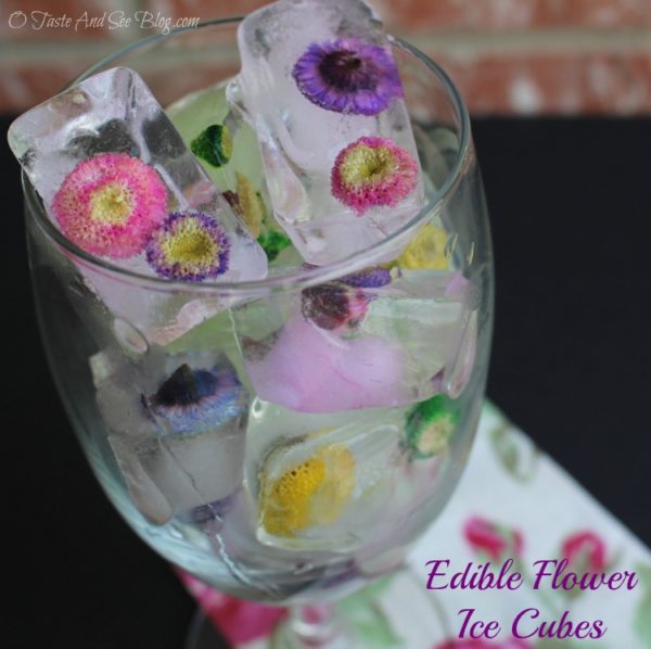 Edible Flower Ice Cubes - O Taste and See